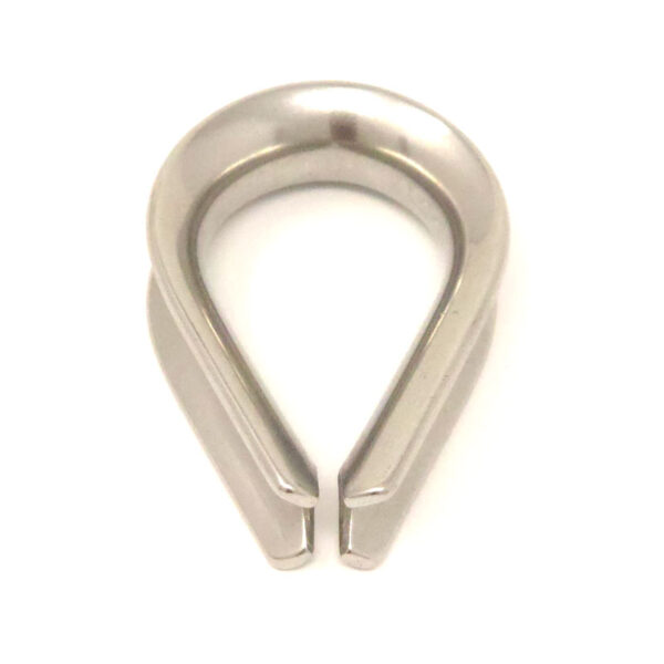 1/2" Stainless Steel Thimble - Ropeshop.com
